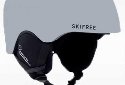 Шлем горнолыжный Skifree S1 серый (Новый)