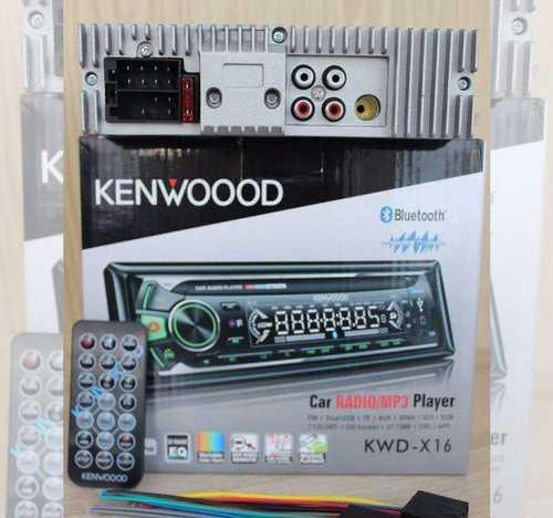 Магнитола для автомобиля с блютузом Kenwood x16