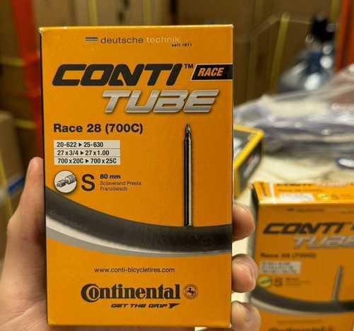 Камера Continental Race Tube 700x25-32c 60 мм