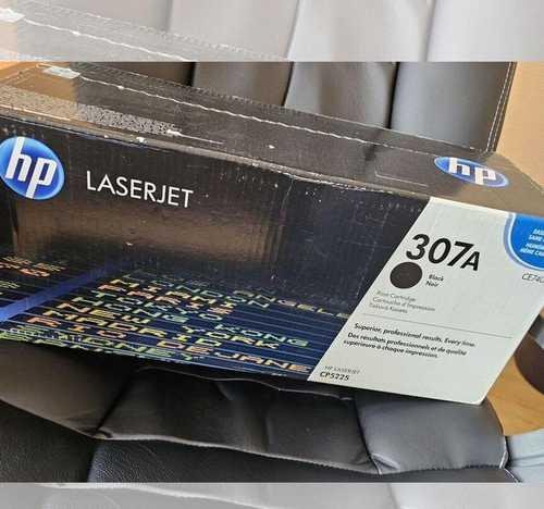 Картридж HP CE740A 307A black оригинал