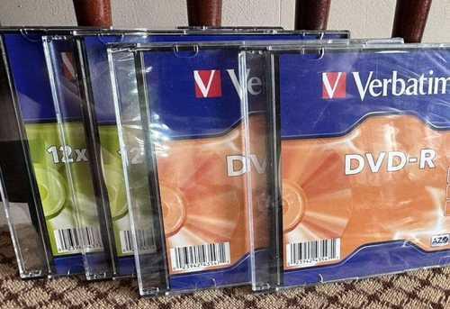 DVD-R и 12*CD-RW по 2 шт Verbatim