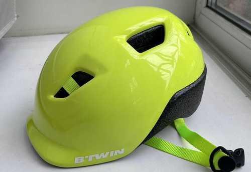 Детский шлем велосипедный btwin 48-52см