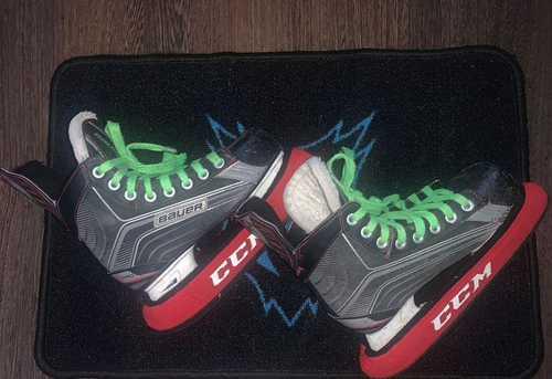 Хоккейные коньки bauer