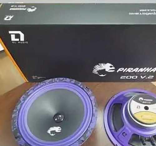 Динамики DL Audio Piranha 200 V.2 20 см 4 Ом