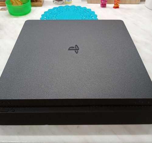 Игровая приставка ps4 slim 1tb с дисками