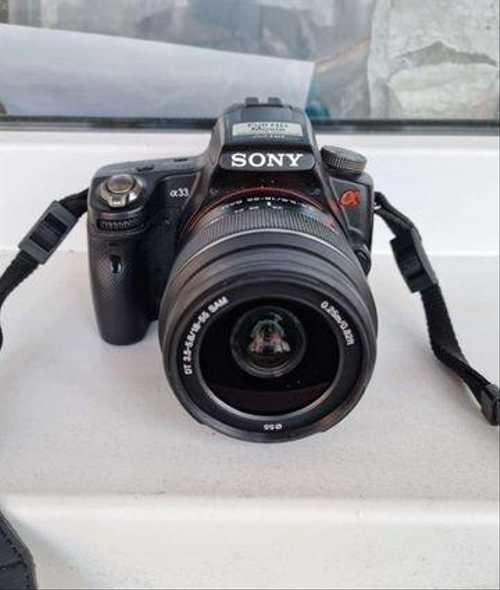 Фотоаппарат sony а33
