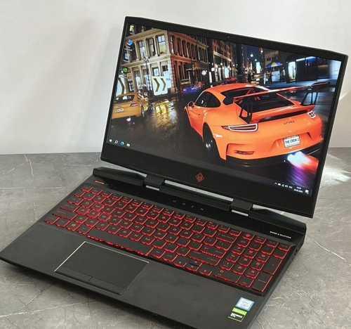 Игрвоой ноутбук HP omen i5-9300/ GTX1660 ti
