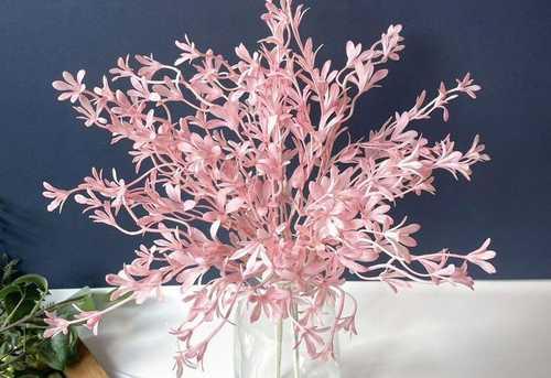 Букет, искусственная зелень, цвет Розовый, 39 см