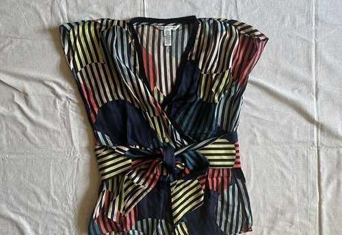 Diane von Furstenberg блузка шелк