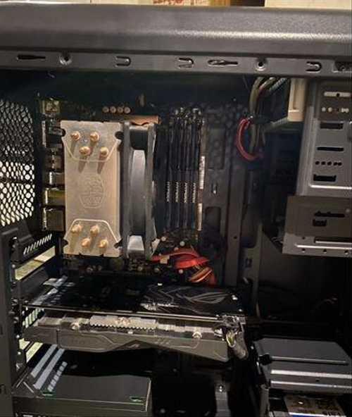 Связка i7, 1050ti strix, 16gb ddr3, кулер