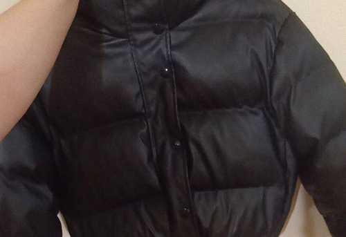 Куртка кожаная женская размер (М)
