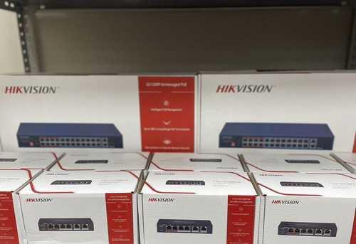 Poe коммутаторы Hikvision