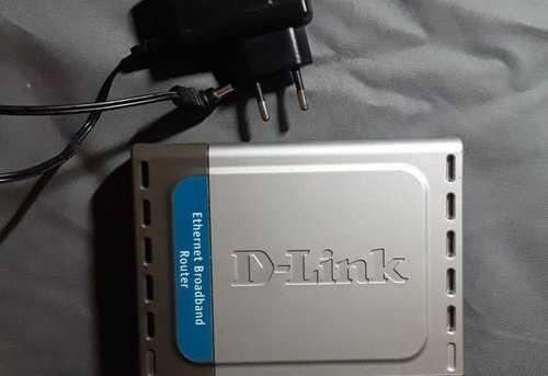 Проводной роутер D-Link DI-604