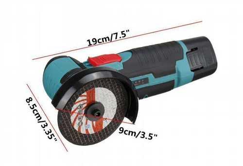 Мини болгарка (угло-шлифовальная машинка) 12V