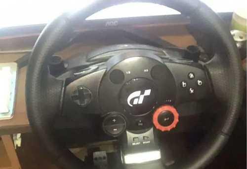 Руль logitech driving force gt