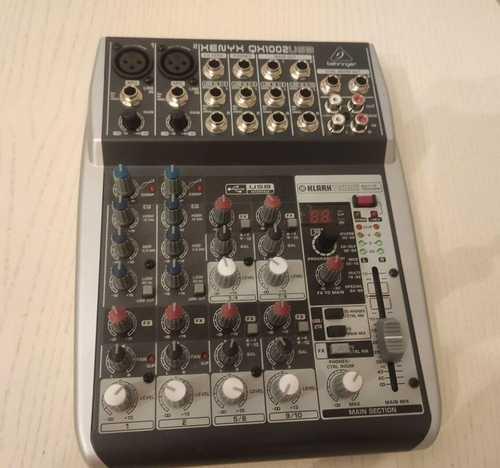 Микшерный пульт behringer xenyx 1002fx usb