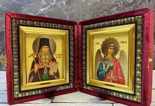 Складень Иларион Крутицкий и Ангел Хранитель
