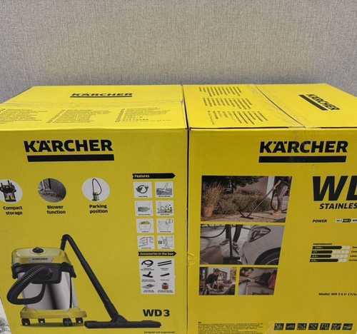 Хозяйственный пылесос Karcher WD 3 S V-17/4/20