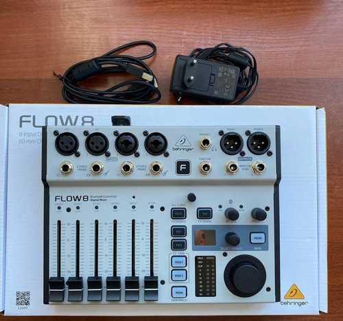 Behringer flow 8 цифровой микшерный пульт