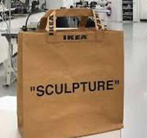 Сумка IKEA &Virgil Abloh sculpture