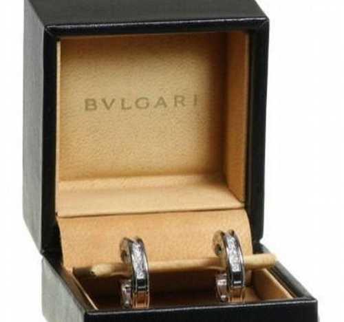 Серьги с бриллиантами Bvlgari B.Zero