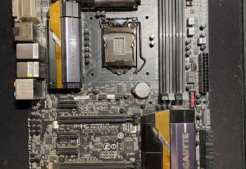 Материнская плата 1150 z87 gigabyte