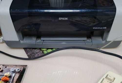Принтер Epson струйный на запчасти