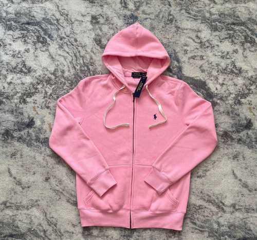Зип худи polo ralph lauren розовый