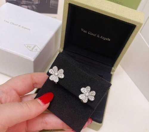 Серьги Van cleef в наличии