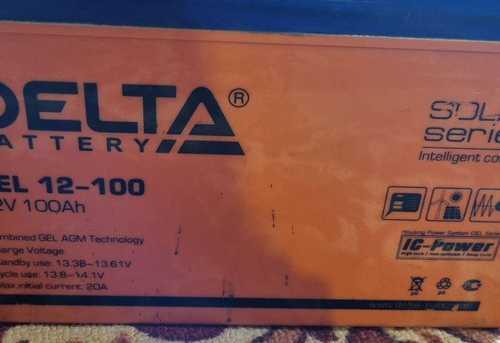 Delta GEL 12-100 12V AGM