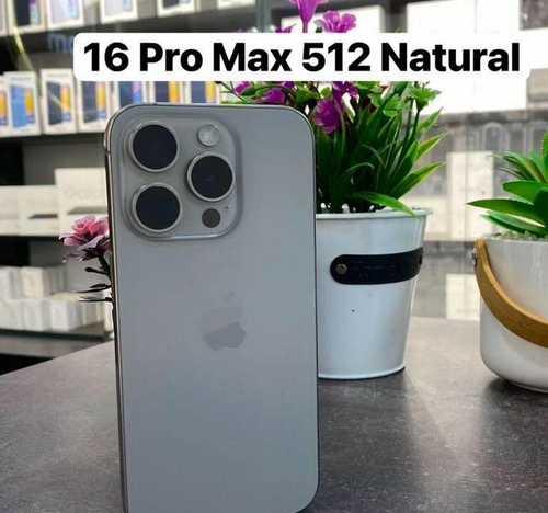 iPhone 16 Pro Max 512 Natural sim   e sim