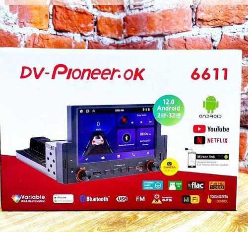 Автомобильная DV-Pioneer.Ok 6611