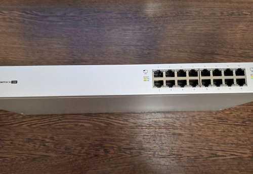 Коммутатор UniFi Switch US-16-150W