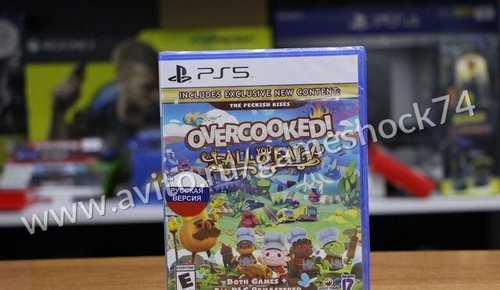 Overcooked All You Can Eat - PS5 Новый диск
