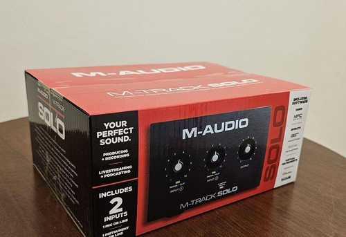 M-Track Solo M-Audio новое