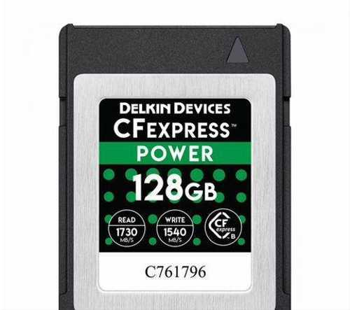 Карта памяти Delkin Devices Power CFexpress 128GB