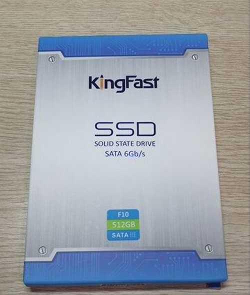 Новый ссд диск KingFast 2.5" SATA 3 512GB