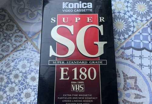 Видеокасета Konica Vhs SG E-180