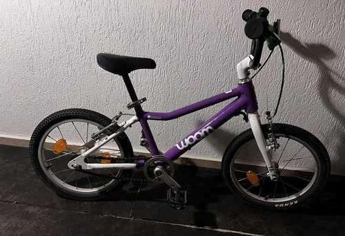 Велосипед woom 3 фиолетовый