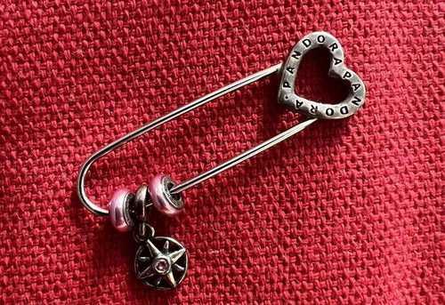 Pandora me брошь булавка