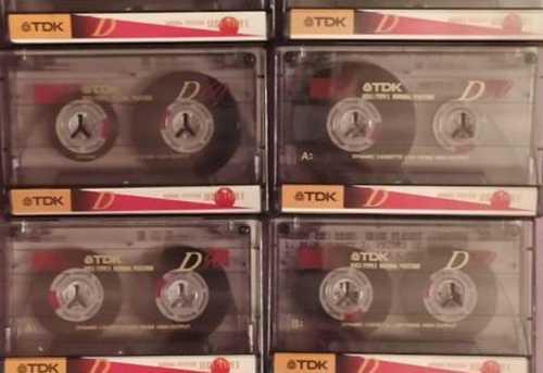 Аудиокассеты с записью TDK D90