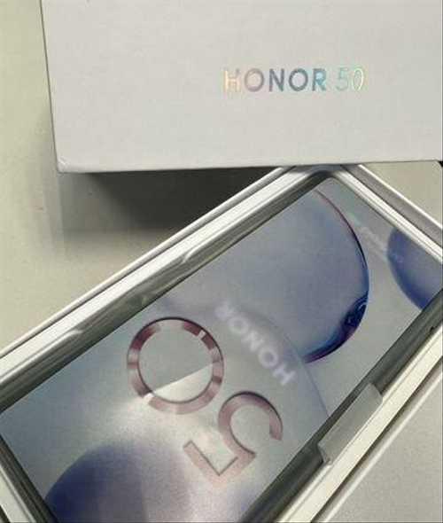 Honor 50 5G 6/128 черный новый рст