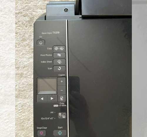 Epson stylus tx219 б/у в хорошем состоянии