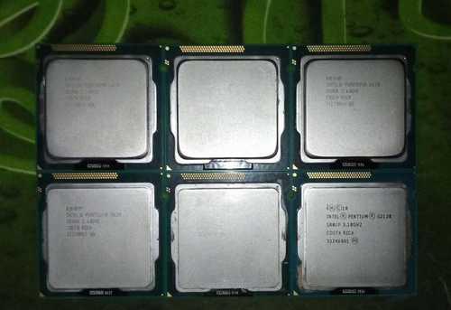 Процессоры Intel pentium G620, G630, G2120