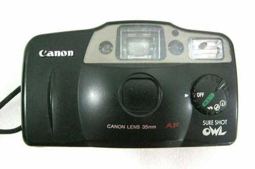 Плёночный фотоаппарат Canon Sure shot owl