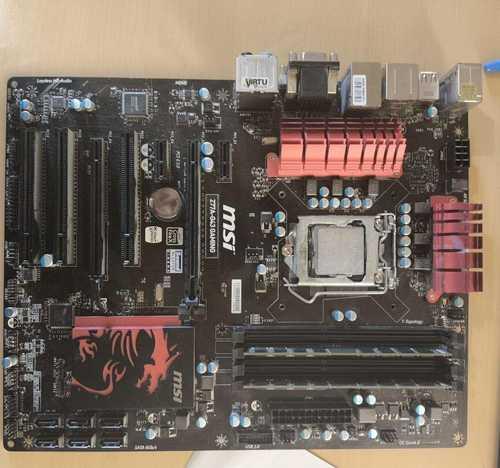 Материнская плата MSI + i7 3770K