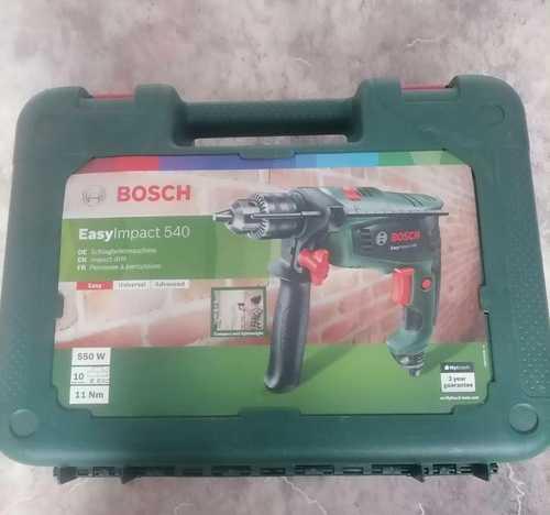 Дрель ударная bosch