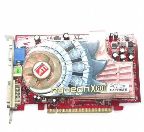 Видеокарта 256Mb Radeon X600 XT, PCI-E