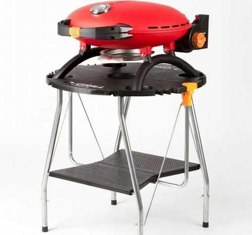 Газовый гриль O-grill 700T red + адаптер А