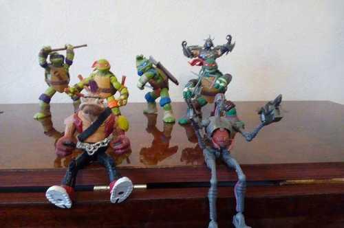 Фигурки Черепашки Ниндзя tmnt Никелодеон Playmates